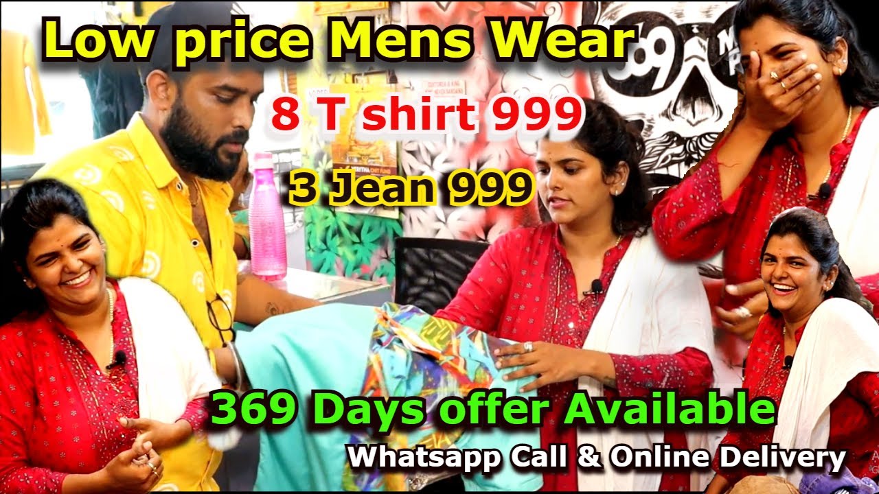 Low price Men's Wear | 369 Mens point | 8 T shirt 999 Only | 369 Days ...