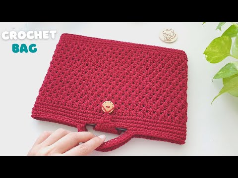 Again!! Step by Step Crochet Tablet Case with Minimal Pattern Easy to follow | ViVi Berry Crochet