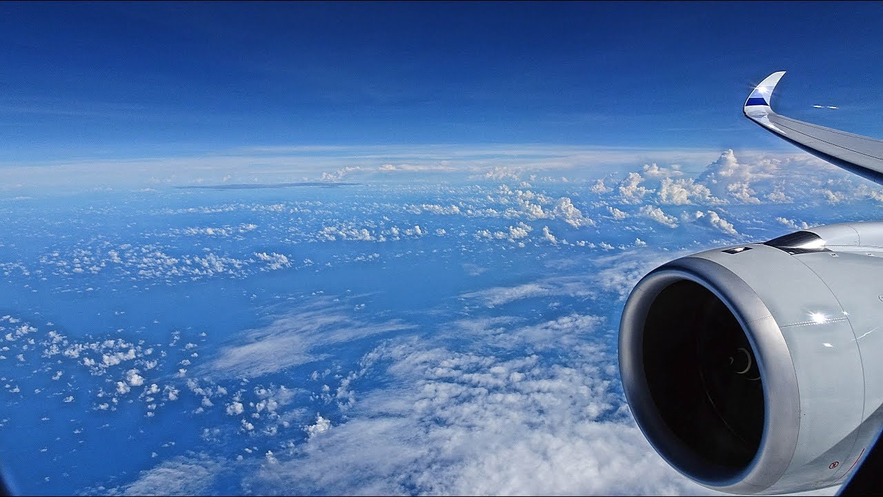 A350 ENGINE VIEW TAKE-OFF | CHINA AIRLINES - YouTube
