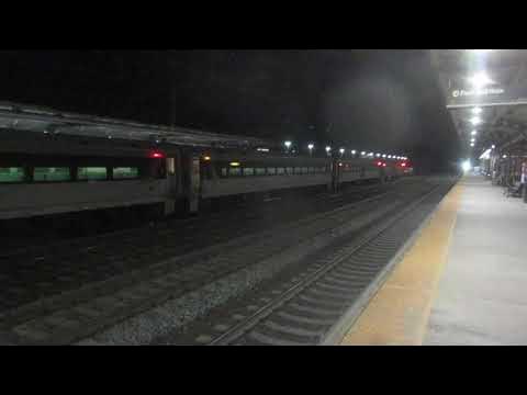 A Late Amtrak Northeast Regional #175 With K5LA Horn at Hamilton, NJ - YouTube