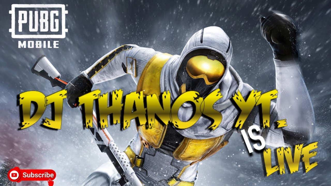 DJ THANOS YT | PUBG MOBILE LIVE STREAM | 18+ #DJTHANOSYT - YouTube