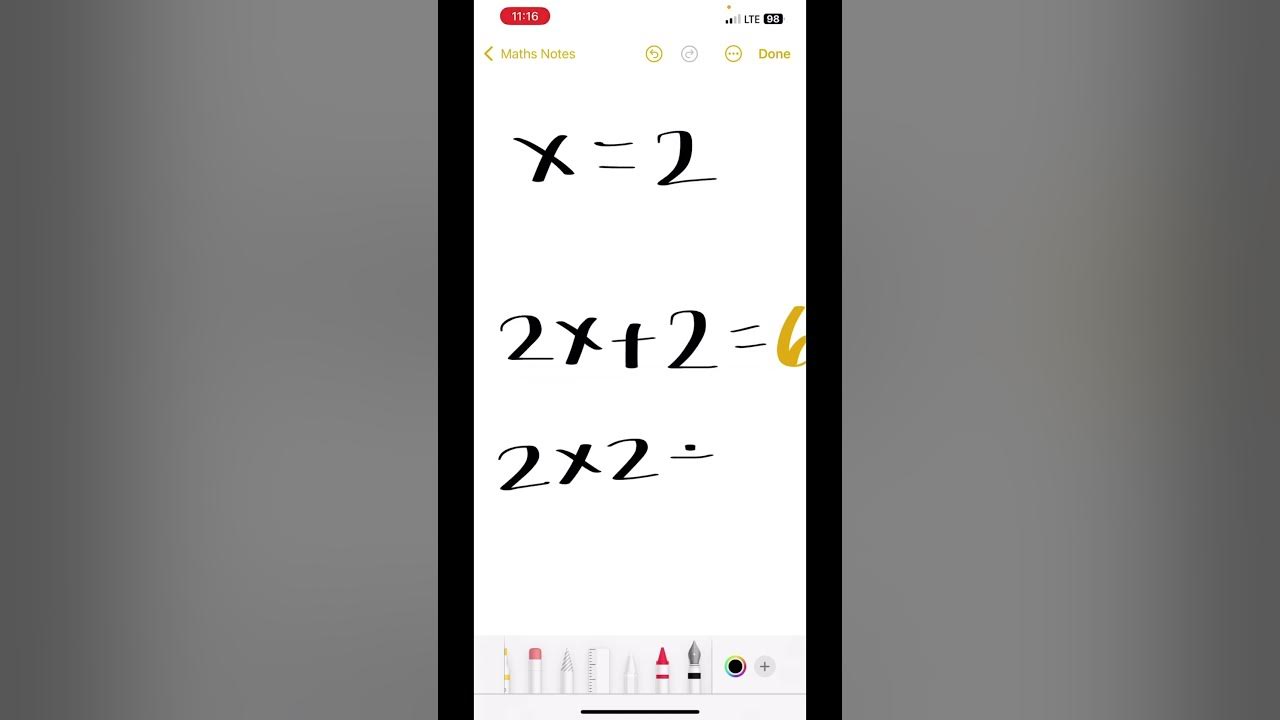 Solve math on calculators || iPhone IOS18 calculators #viralvideo #tutorial #trending #clipclaps ...