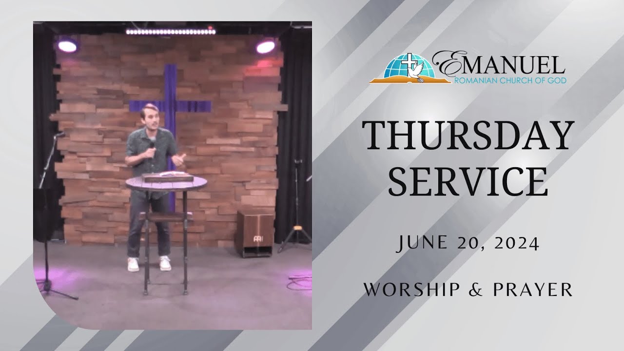Prayer & Worship - June 20, 2024 - YouTube