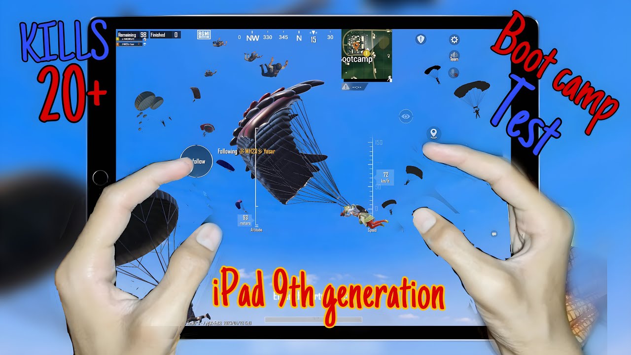 Bootcamp test on iPad 9th generation #bgmi #pubgmobile - YouTube