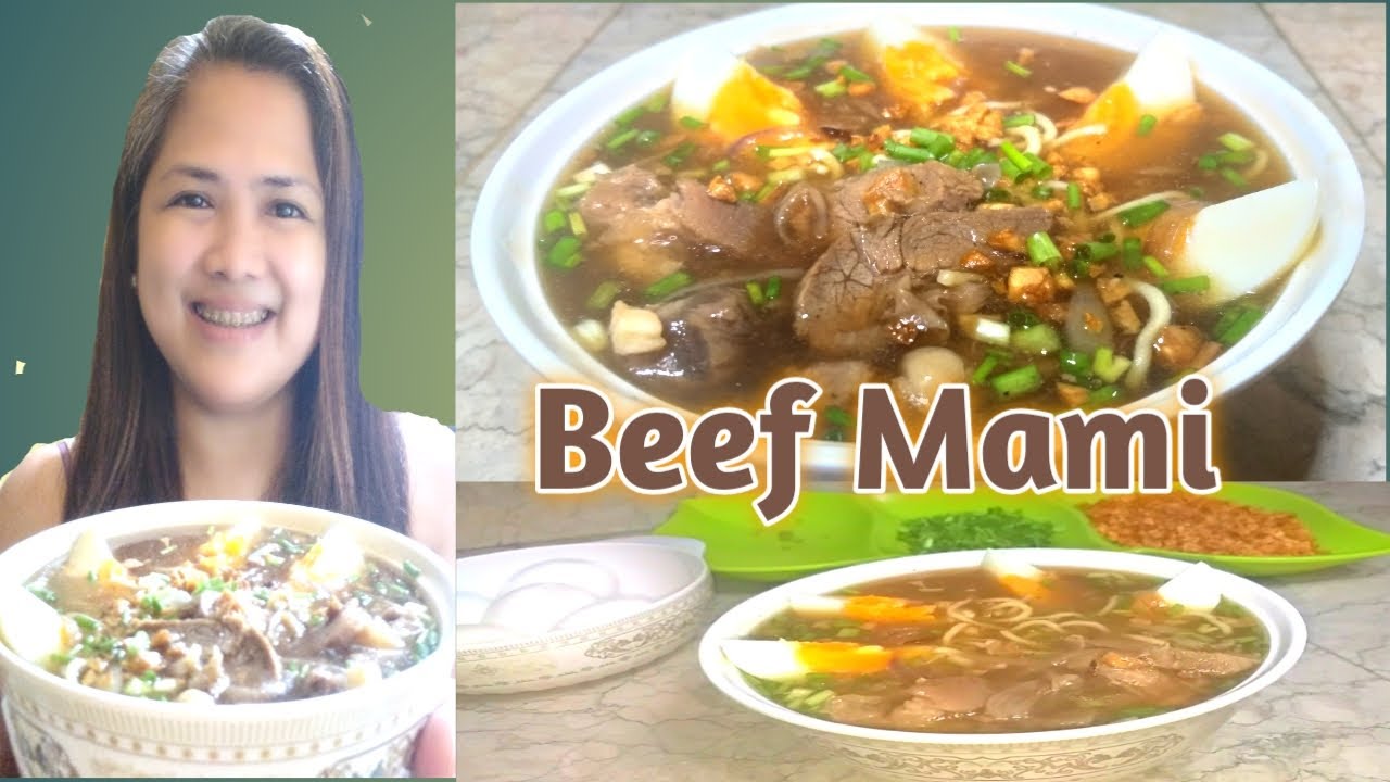 BEEF MAMI || HOW TO COOK BEEF MAMI - YouTube