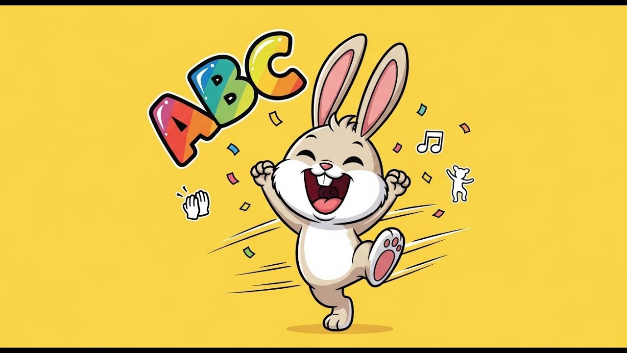 Baby Rabbit's ABC Action Song | Learn Alphabet with Movement | Classic ...