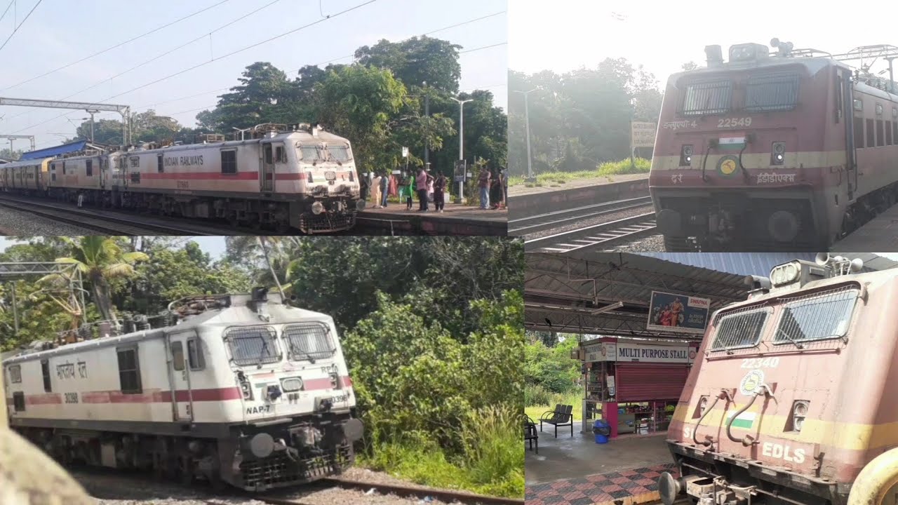 Karunagappalli-Turavur Journey on Train - YouTube