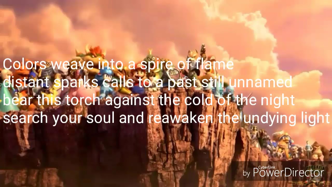 Super smash bros ultimate theme - lifelight by amanda lee lyrics - YouTube