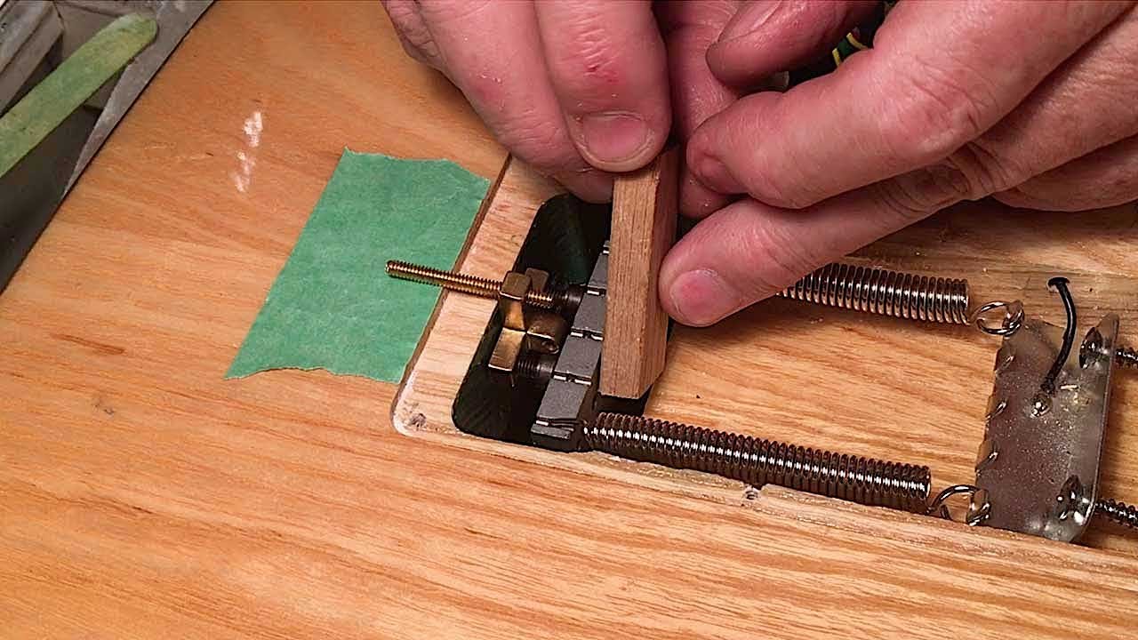 How to block a floating bridge - semi-permanent. - YouTube