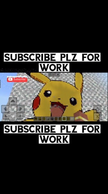 pikachu pixel art pika pika pikachu #bosscrazy22 #minecraft #pikachu ...