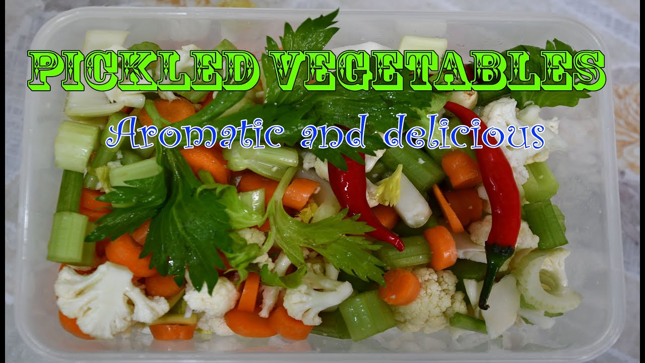 The secrets of pickling fragrant vegetables, a different taste from ...