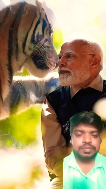 PM Modi ji zoo enjoy 🐯🐯🐯🐯#zoo #Zoos#tiger #animals #narendramodi # ...