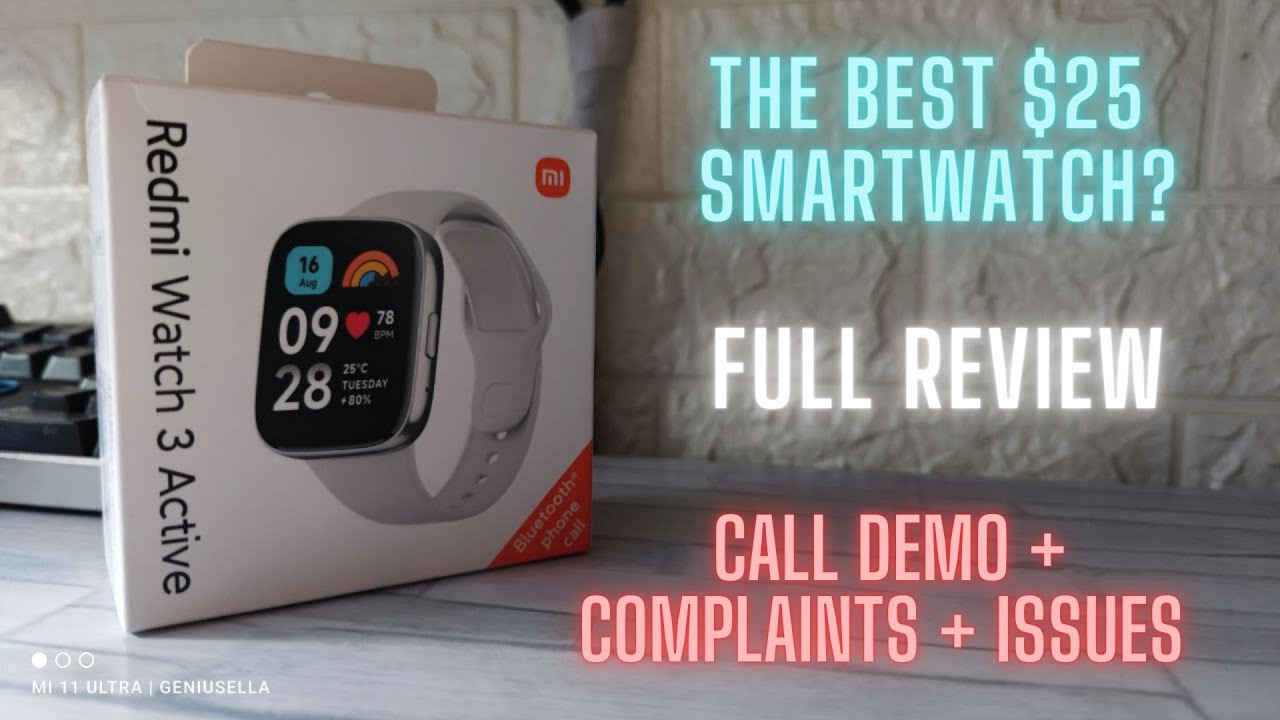 Redmi Watch 3 Active Full Review | The Best Budget Smartwatch In 2024 ...