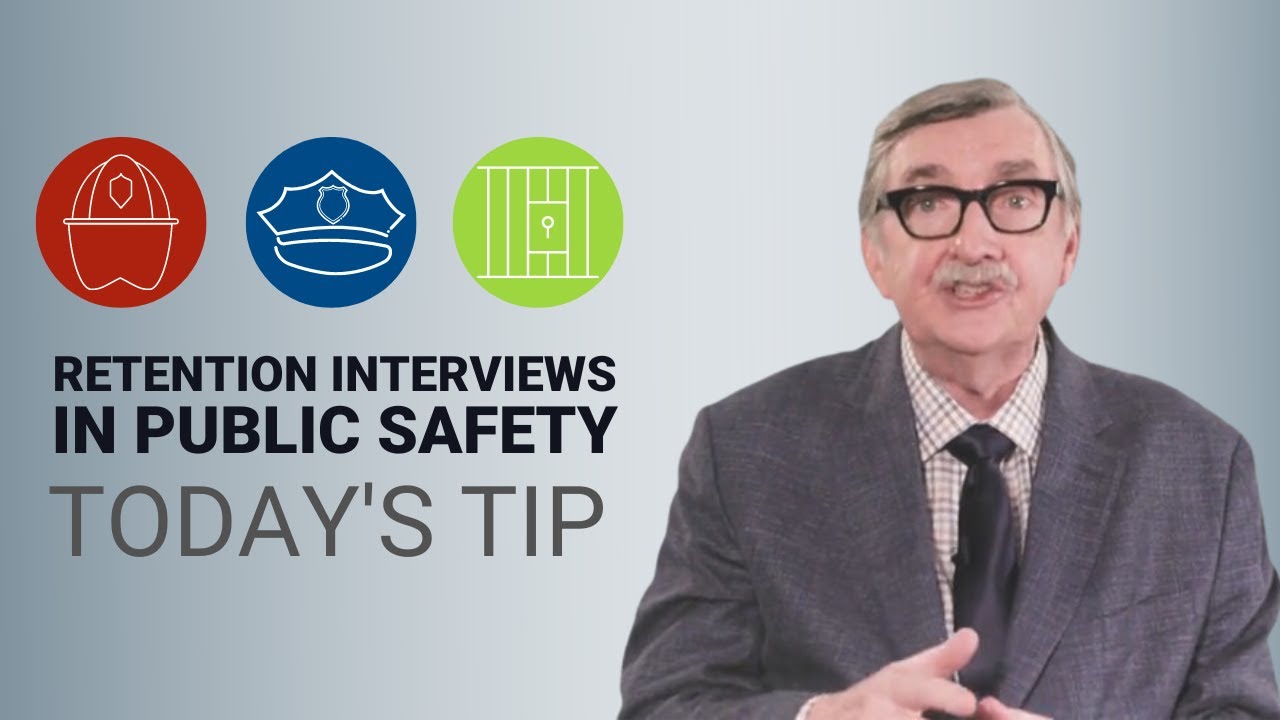 Retention Interviews in Public Safety - Today's Tip from Lexipol - YouTube
