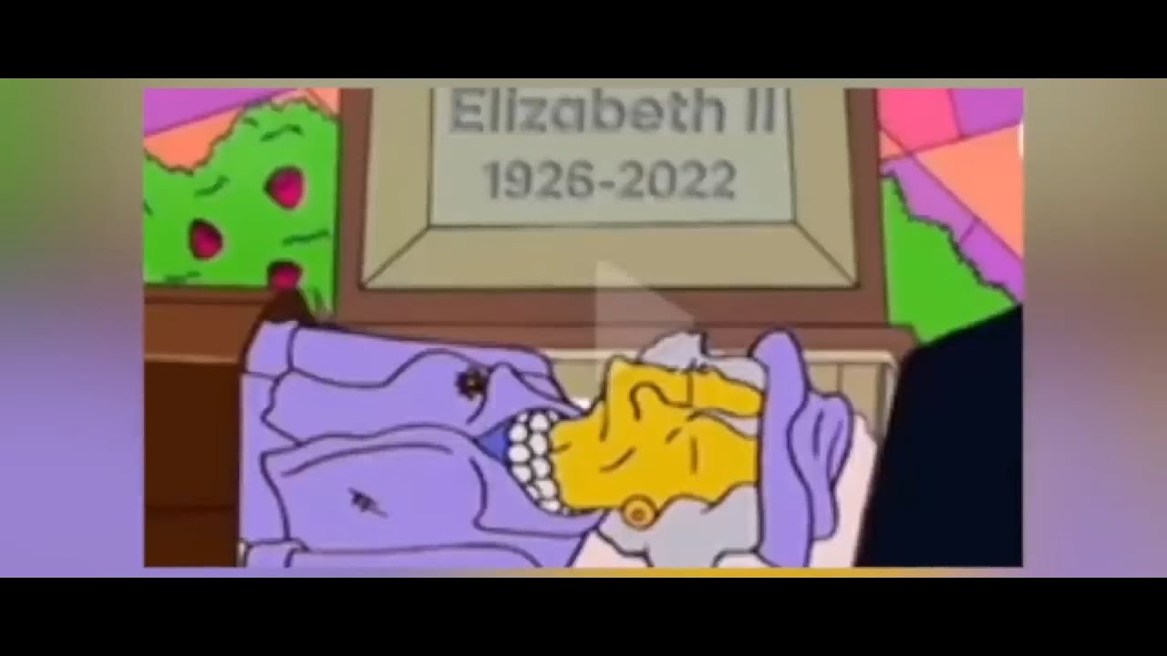 The Simpsons zum Tod der Queen - Fake or Not? - YouTube