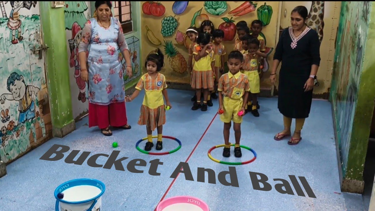 # Bucket And Ball Game | # Preschool Sports Day Bucket & Ball Game ...
