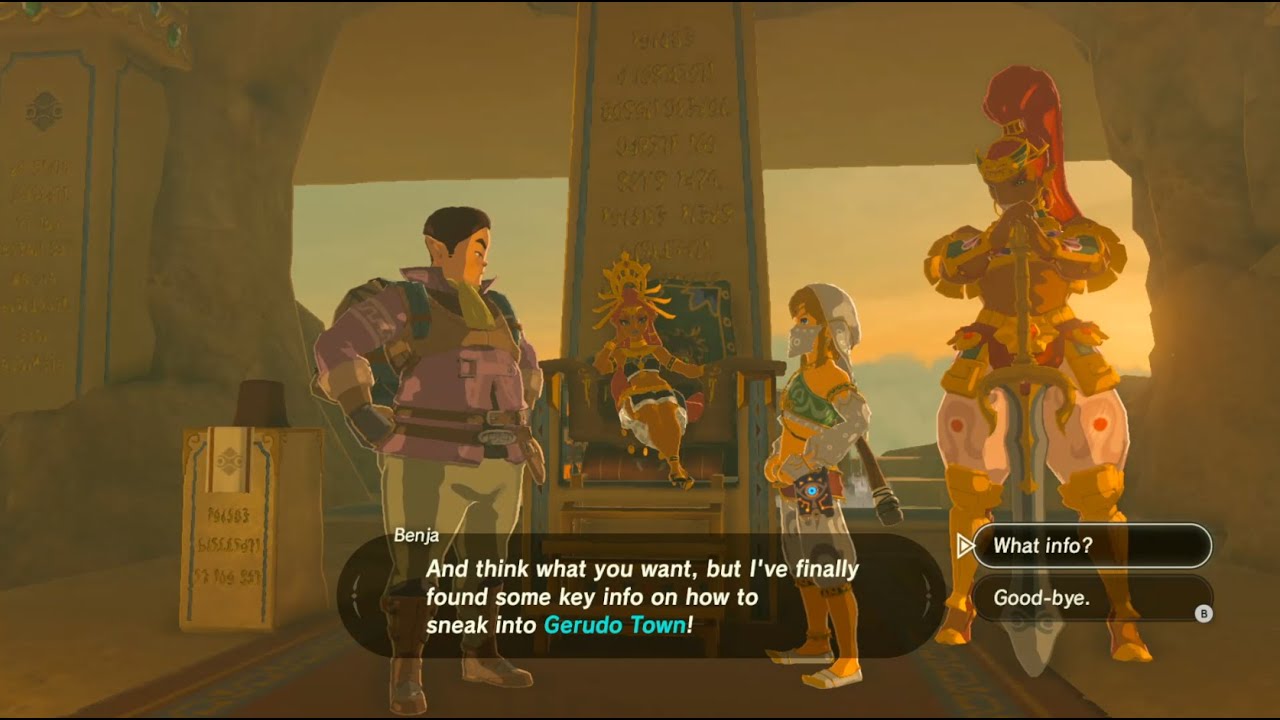 Bringing the Gerudo Perv INTO Gerudo Town - Breath of the Wild - YouTube