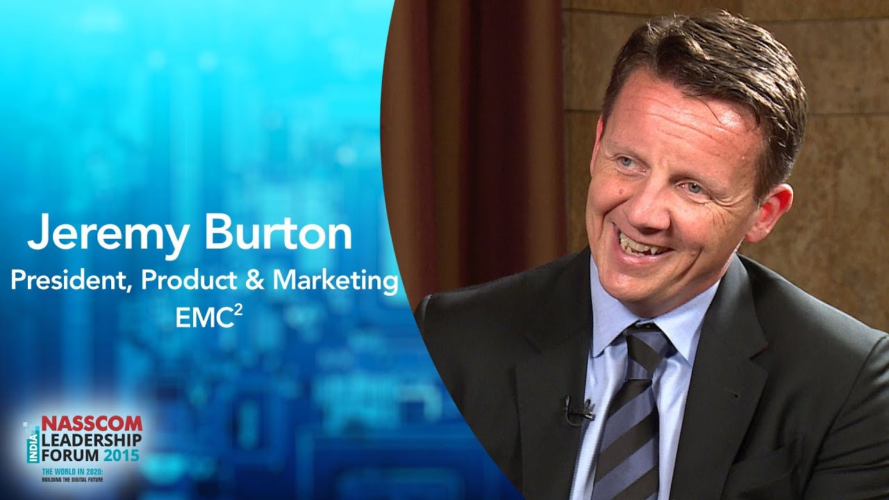 Jeremy Burton, President, Product & Marketing, EMC Corporation - YouTube