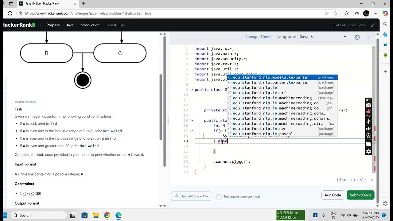 if else practice - YouTube