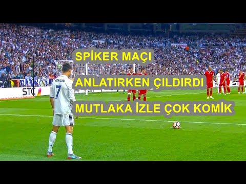Dünyadan Futbol - Maçı Anlatan Spiker Çıldırdı