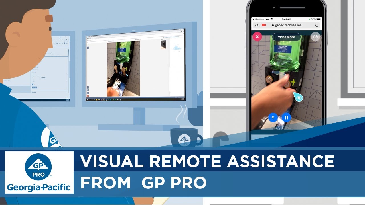 Visual Remote Assistance from GP PRO - YouTube