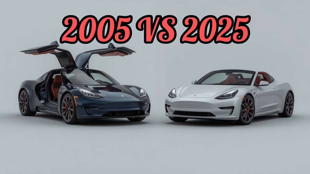 Tesla Roadster 2005 vs 2025 – Full Comparison & Evolution Review # ...