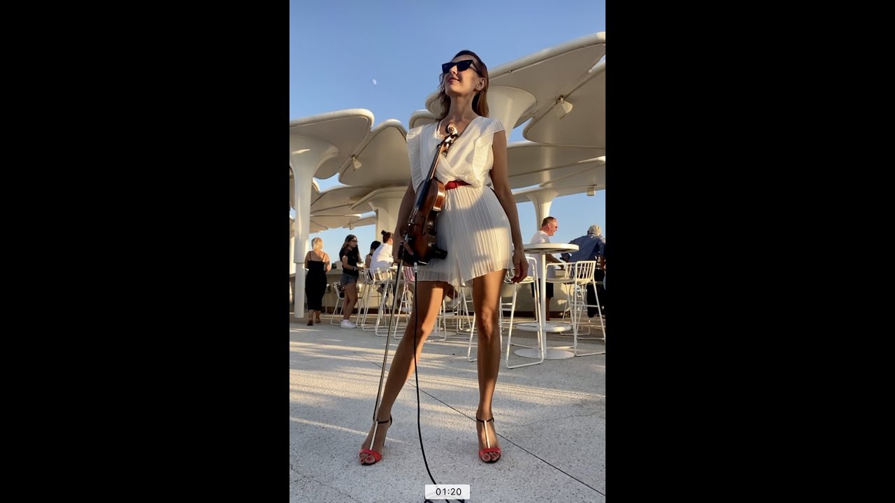 Live session violin-sax-DJ | ALEXANDRA 🎻ft FANOSAX & DJMOSES - YouTube