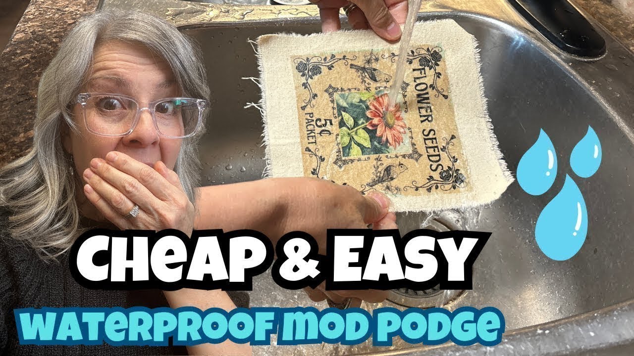 DIY Waterproof Mod Podge Alternative / Save Money & Seal Your Crafts ...