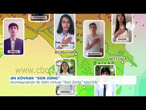 AZƏRBAYCANDA İLK DƏFƏ VİRTUAL “SON ZƏNG” KEÇİRİLİB