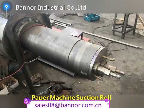 Paper Machine Suction Roll - YouTube
