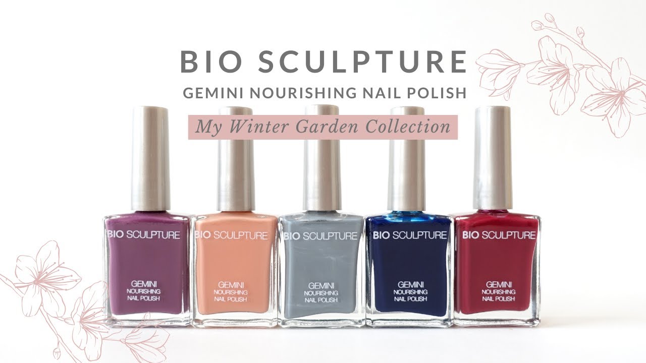 Bio Sculpture GEMINI Nourishing Nail Polish My Winter Garden Collection ...