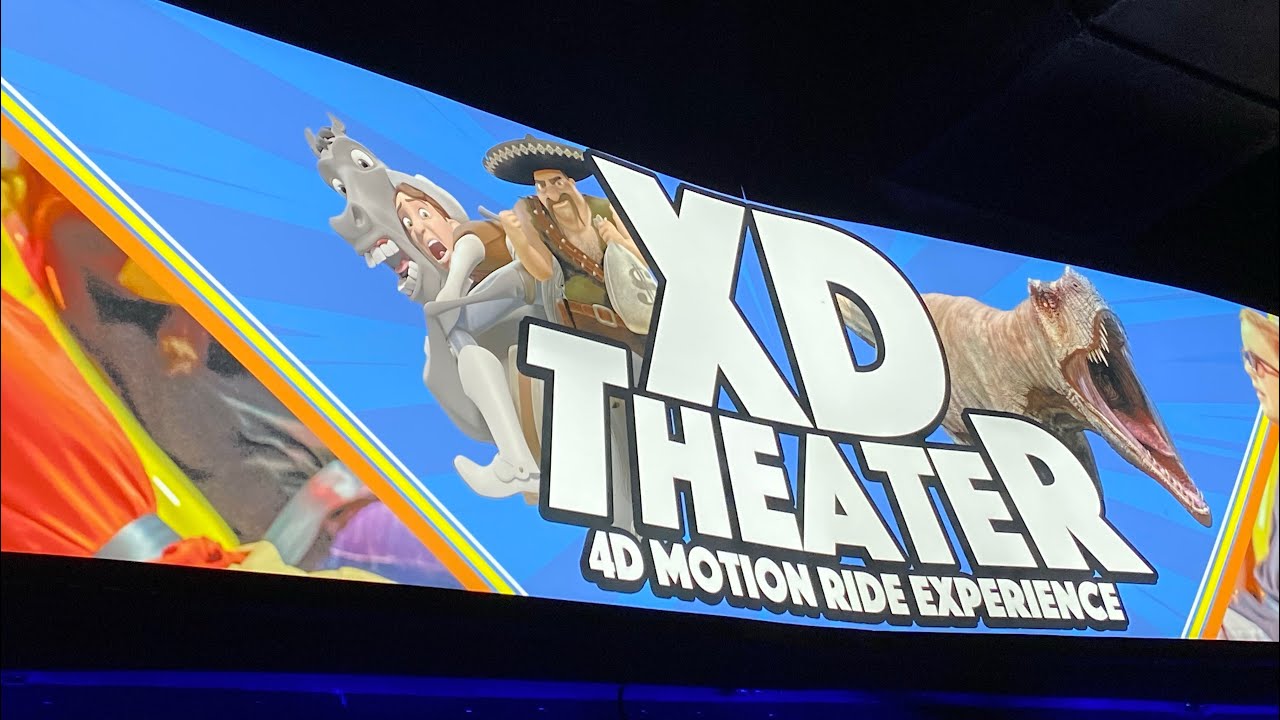 XD Theater 4D Motion Ride Experience Inside Wonder works Orlando 9067 ...