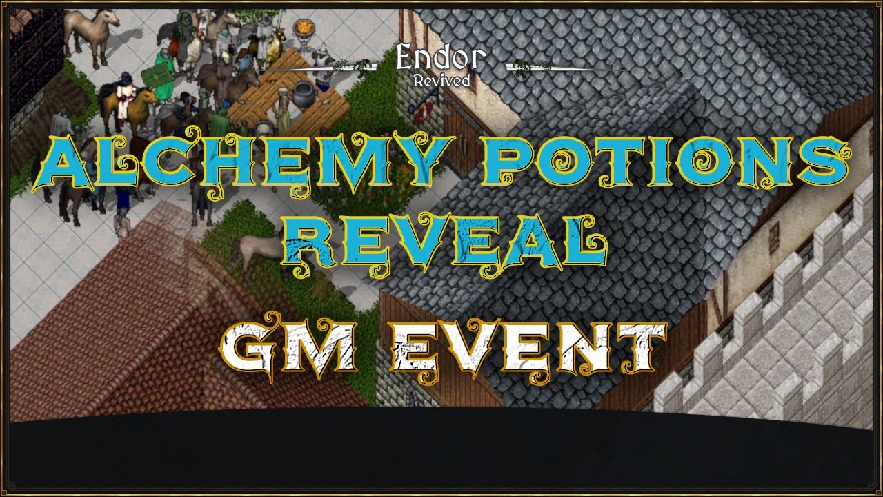 New Alchemy potions reveal (GM event) - YouTube