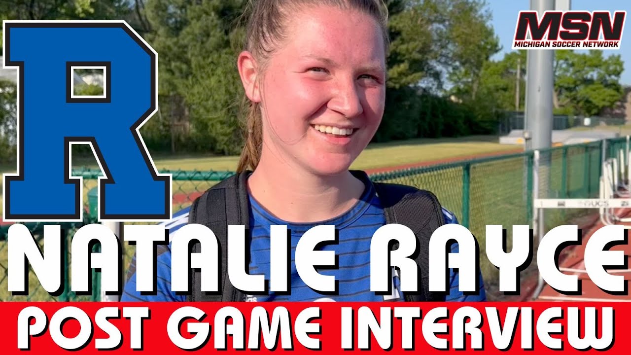 POST GAME INTERVIEW | NATALIE RAYCE | ROCHESTER HIGH SCHOOL - YouTube