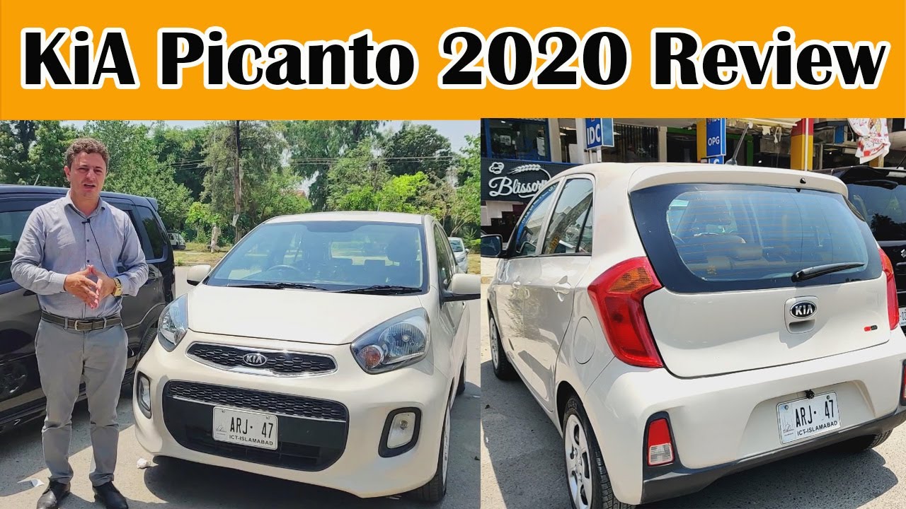 KIA Picanto 2020 Model Detailed Review | Fuel Average. Interior ...