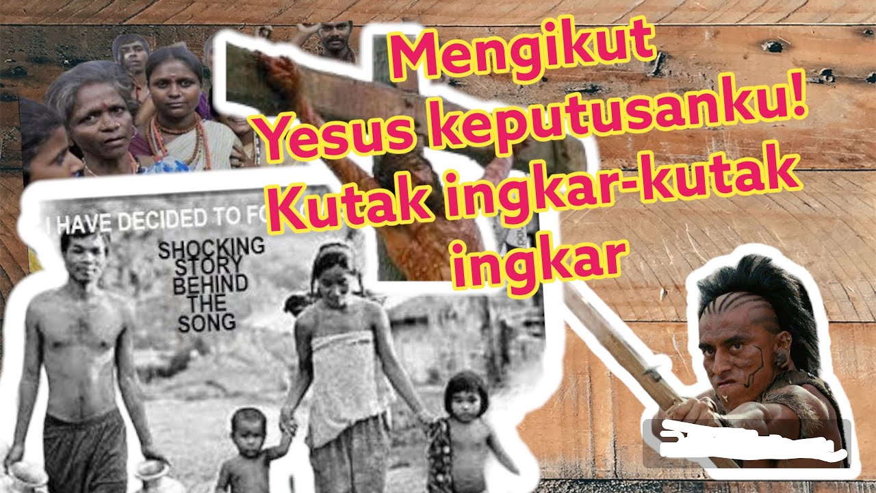 Behind of songs, I have decided to follow Jesus! Kisah hidup Keluarga ...