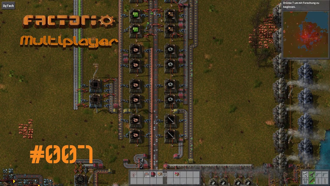 Let´s Play Factorio: Dytech, Treefarm Mod #007 - Factorio und alle Mods ....... - YouTube