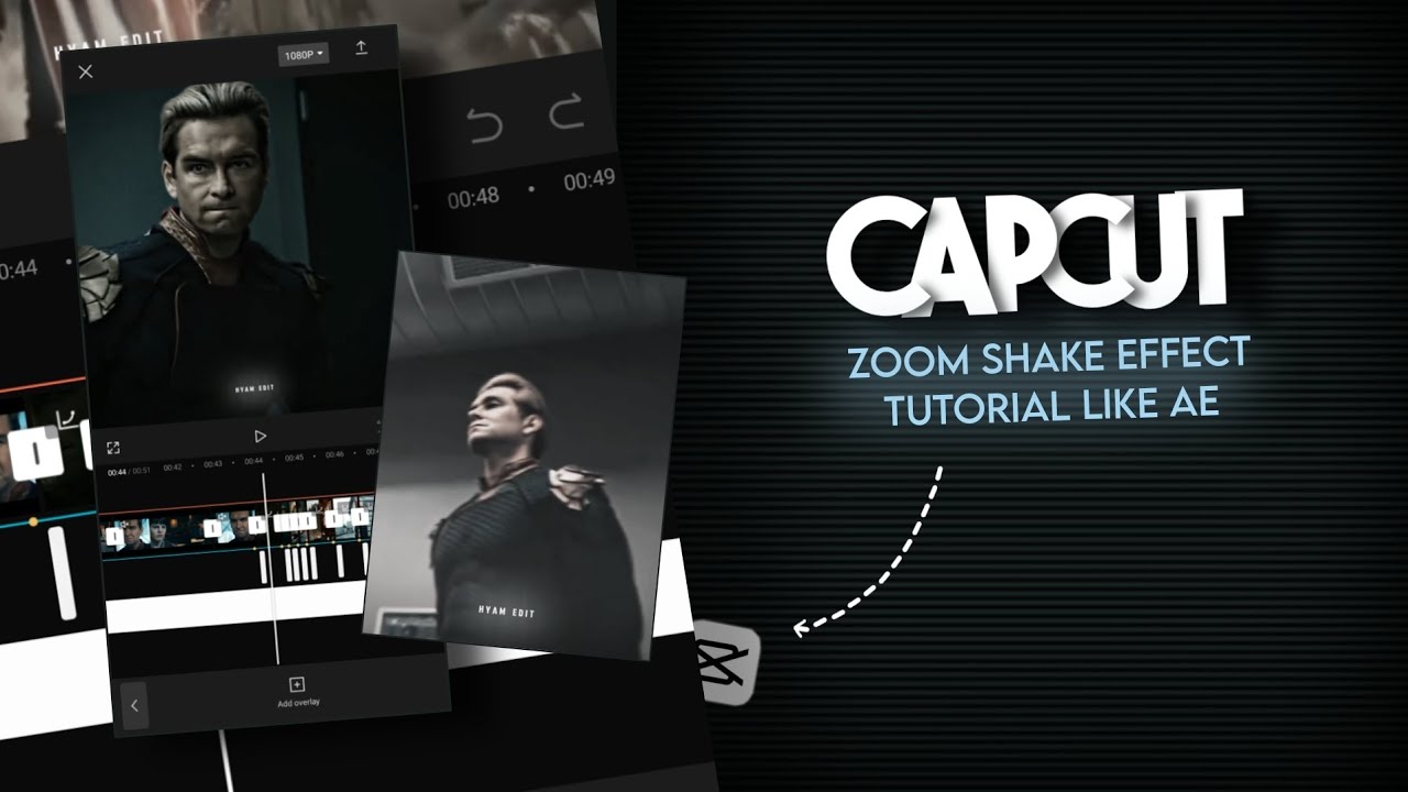 how to make zoom shake effect in capcut - YouTube