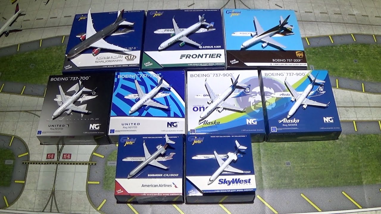 FIRST IMPRESSION UNBOXING #8: NG Models and GeminiJets - YouTube