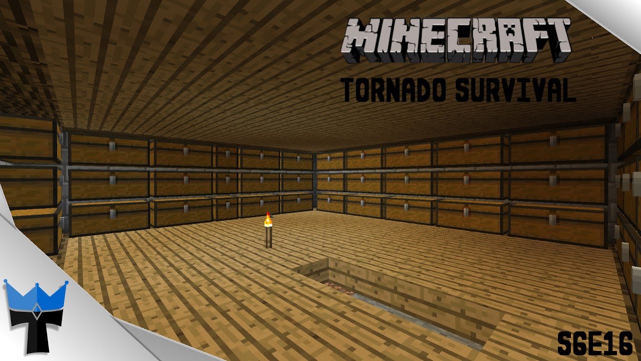 Minecraft Tornado Survival S6Ep16: Hurricane Matthew - YouTube