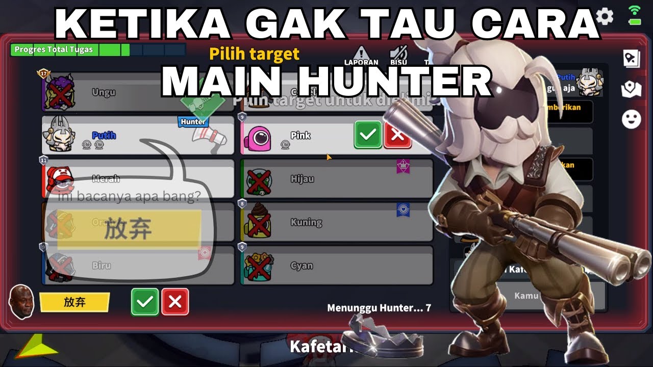 HUNTER SUPER SUS!! AWAL KARIR HUNTER MENEMBAK DENGAN MENANG!! Super SUS ...