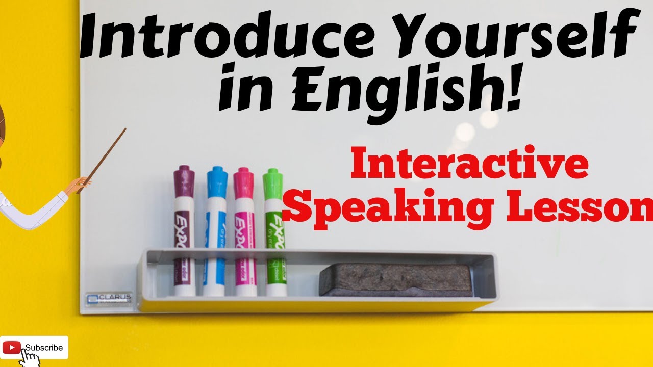 Practice Speaking in English with Me - How to Introduce Yourself in ...