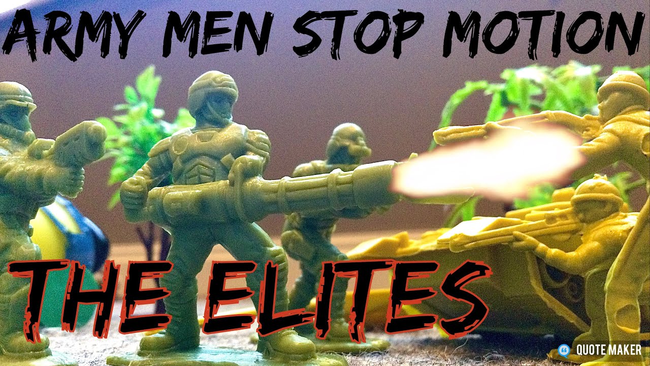 THE ELITES │ Army Men Battle War Stop Motion Animation Production - YouTube
