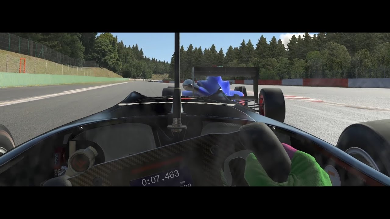 iRacing Motorsport Simulator - Dallara F3 - Spa - 13 lap race. Great ...