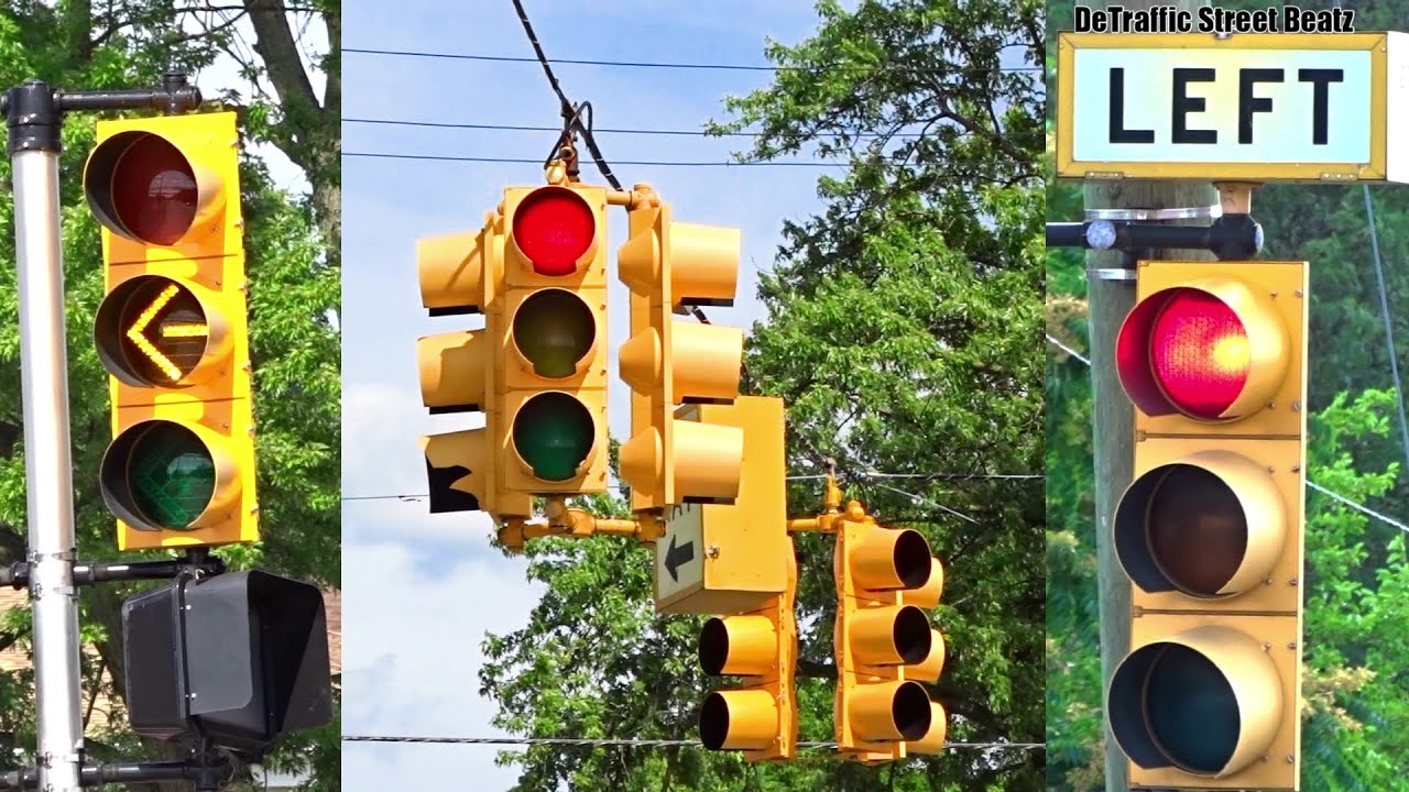 Left Turn Arrow Traffic Lights | McNichols & Lahser - YouTube