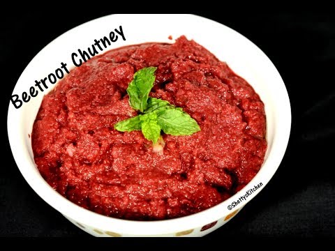 Beetroot chutney | Beet chutney | Beetroot chutney recipe - YouTube