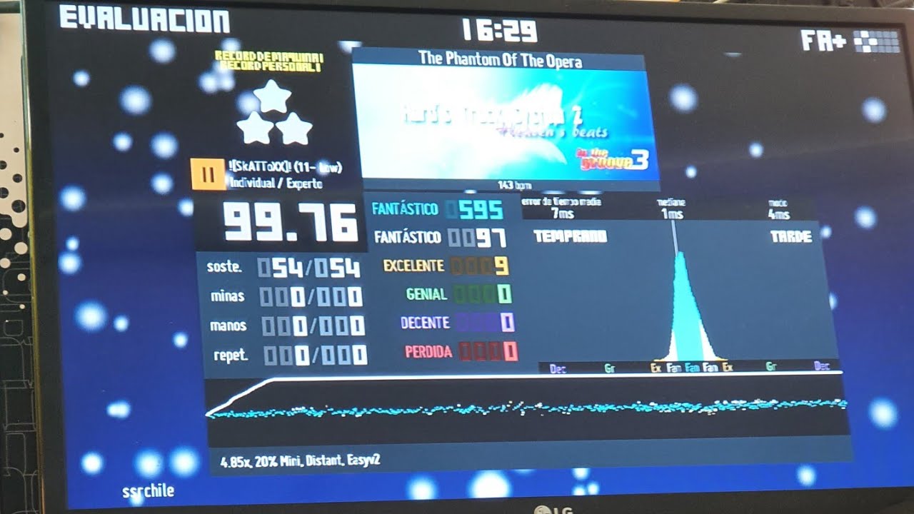 ITG Simply Love FA+ Stepmania [ The phamtom of the opera ] 9 Ex - YouTube