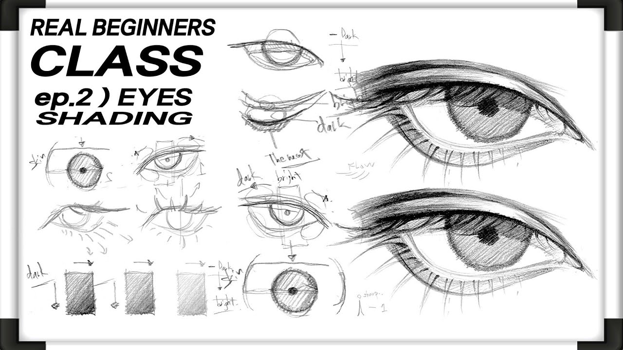 ep 2 . REAL BEGINNER LESSON [ EYE SHADING COURSE ] - YouTube