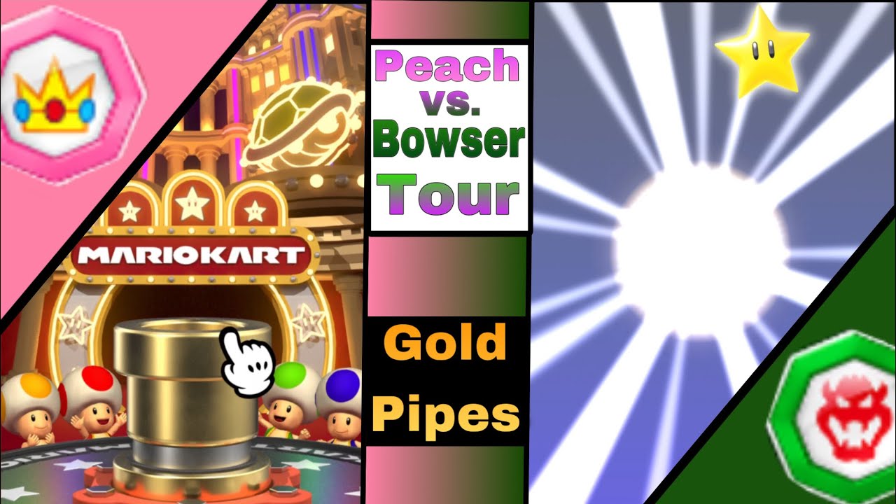 All My Gold Pipes from The Peach vs. Bowser Tour(2023) - YouTube