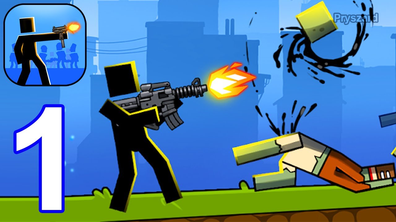 The Gunner 2: Guns and Zombies - Gameplay Walkthrough Part 1 Tutorial ...